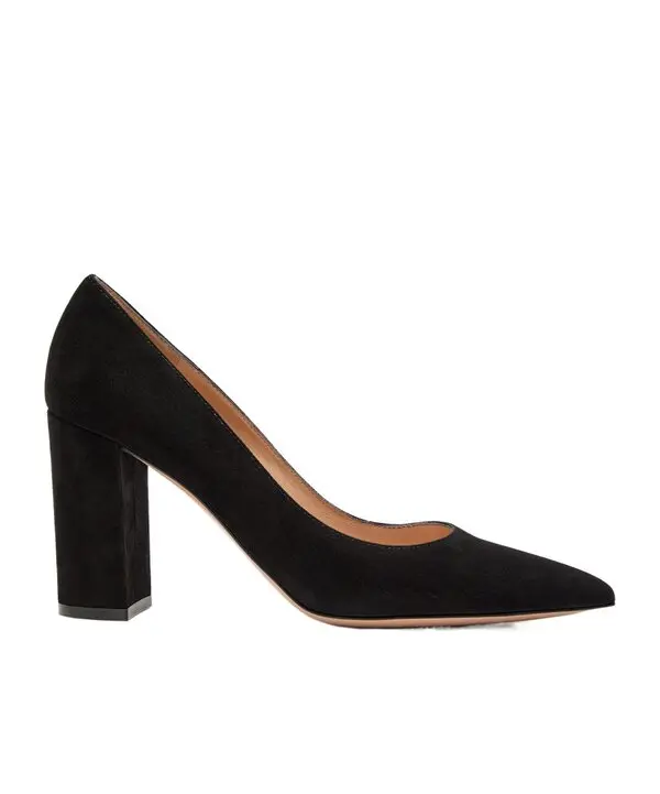 GIANVITO ROSSI Piper 85 Suede Pumps