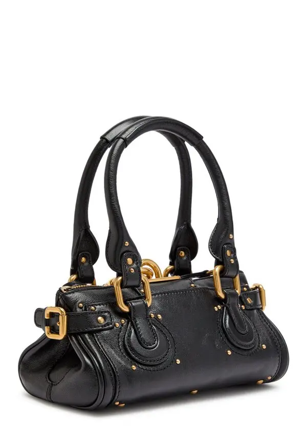 Chloé Paddington Small Grained Leather Shoulder Bag