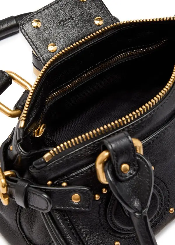 Chloé Paddington Small Grained Leather Shoulder Bag