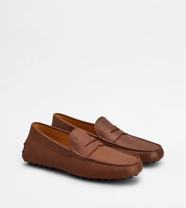 TOD'S Gommino Leather Moccasins