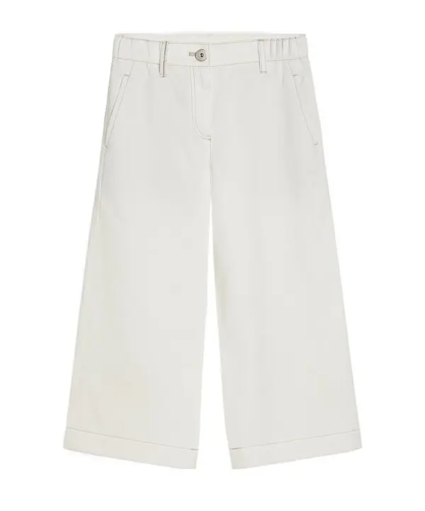 Brunello Cucinelli Diagonal Square Trousers