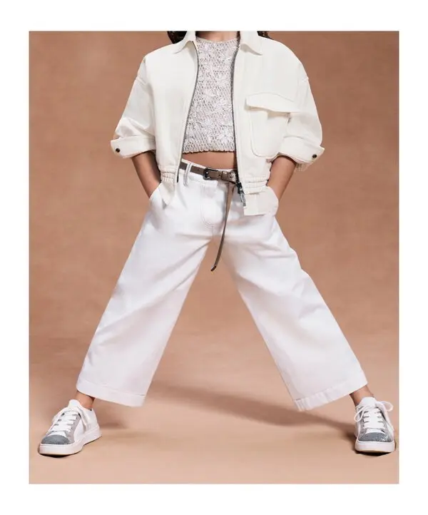 Brunello Cucinelli Diagonal Square Trousers