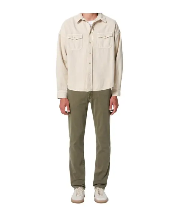 Citizens Of Humanity Gage Slim Straight Soft Weft Trousers - Green