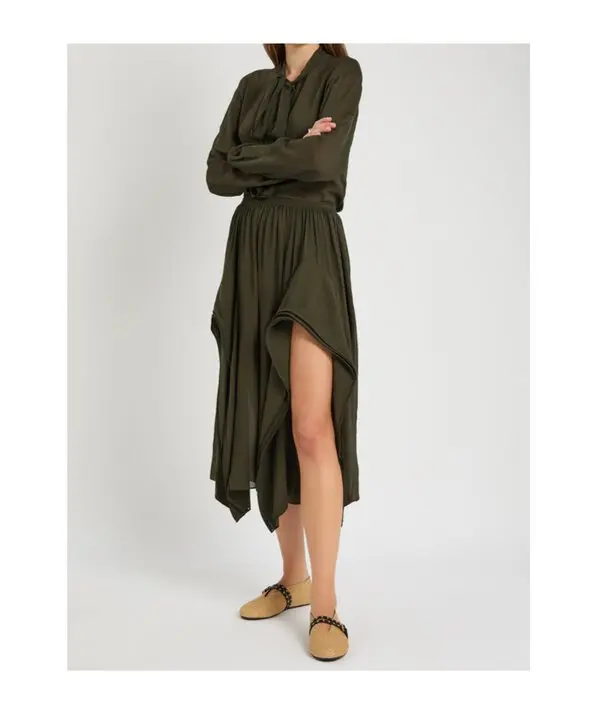 Alaïa Raffia Ballet Flats With Buckle Straps - Nude