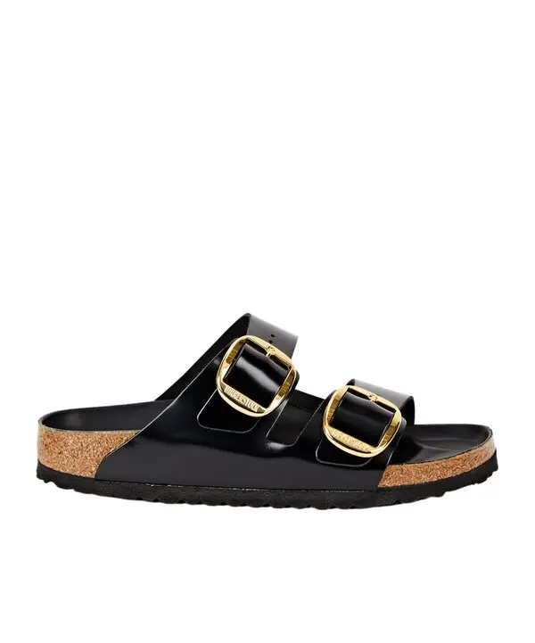 BIRKENSTOCK Arizona Patent Leather Sliders