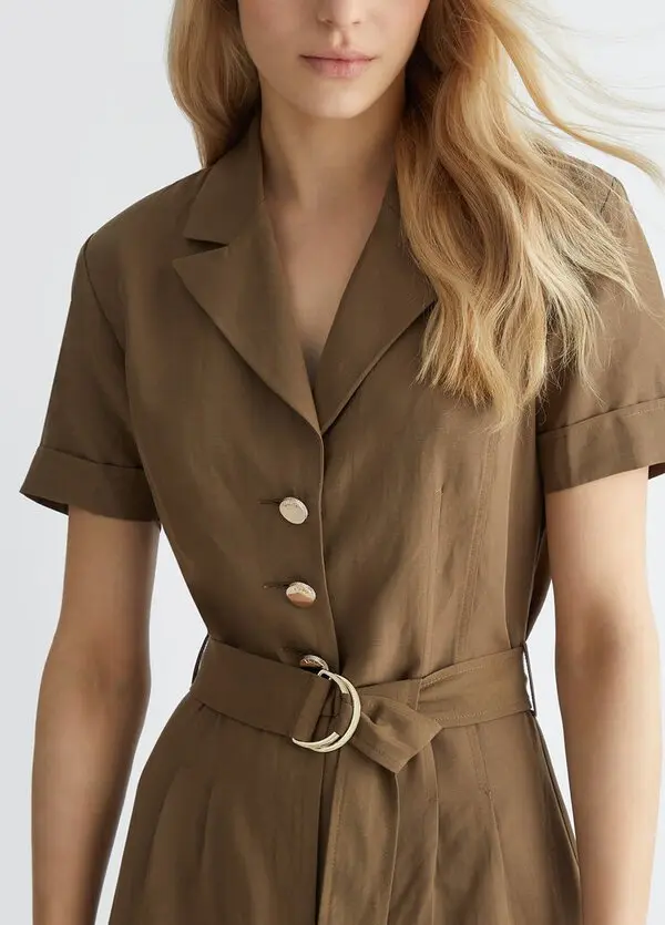 Liu Jo Wide Leg Jumpsuit With Belt
