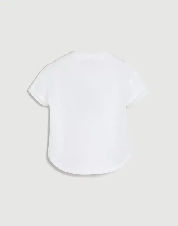 Brunello Cucinelli Cotton Jersey T-shirt With Graphic Print