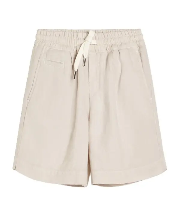 Brunello Cucinelli Garment-dyed Drawstring Shorts