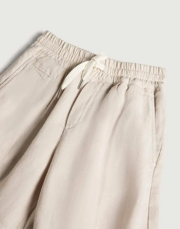Brunello Cucinelli Garment-dyed Drawstring Shorts