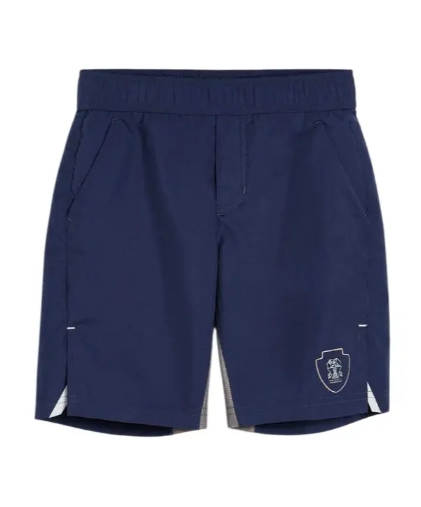 Brunello Cucinelli Nylon Bermuda Shorts With Logo
