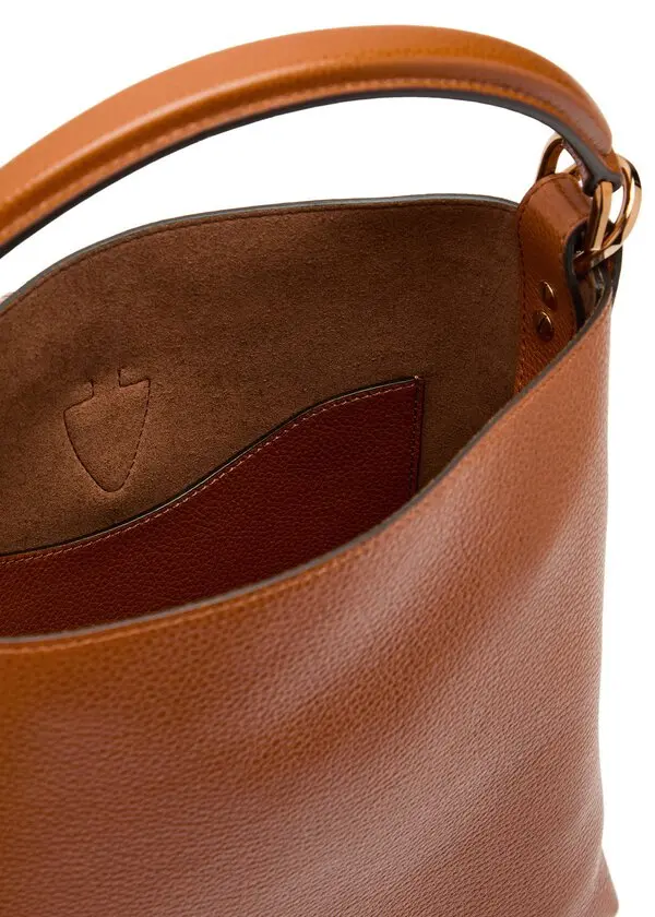 TOD'S T-shaped Grained Leather Shoulder Bag