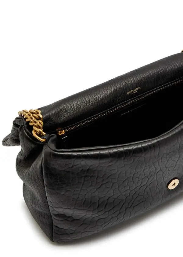 Saint Laurent Calypso Large Padded Leather Shoulder Bag