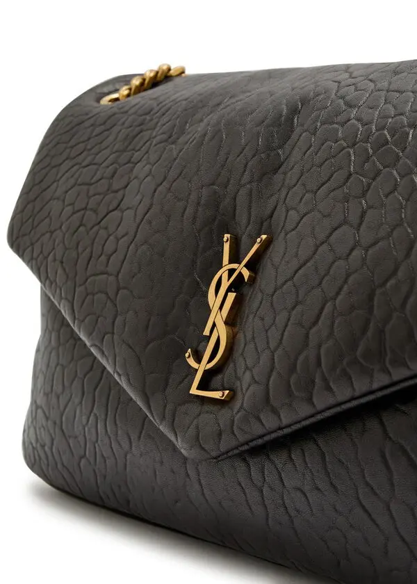 Saint Laurent Calypso Large Padded Leather Shoulder Bag