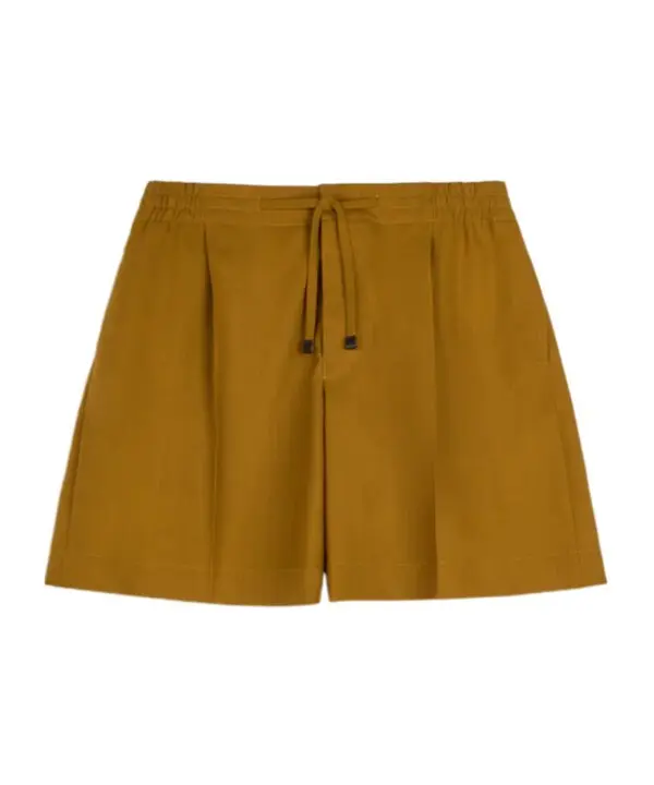 TOD'S Pleated Drawstring Shorts