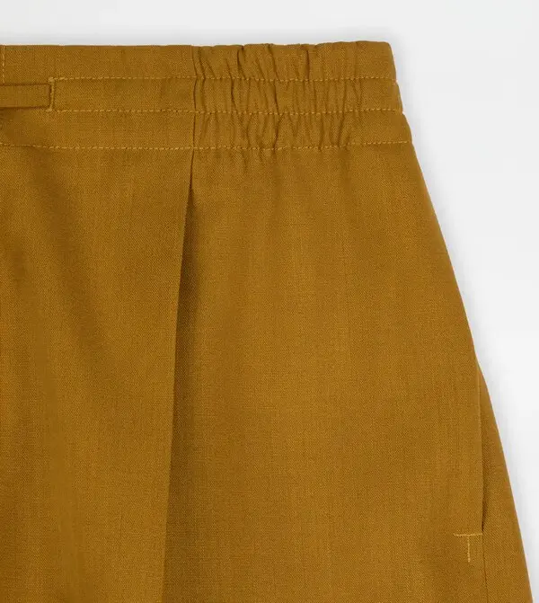 TOD'S Pleated Drawstring Shorts