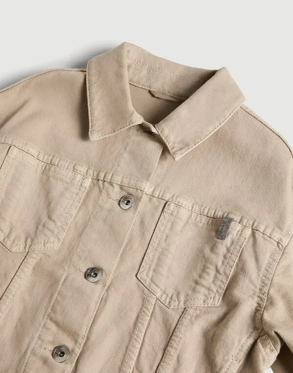 Brunello Cucinelli Monili-detailed Denim Jacket