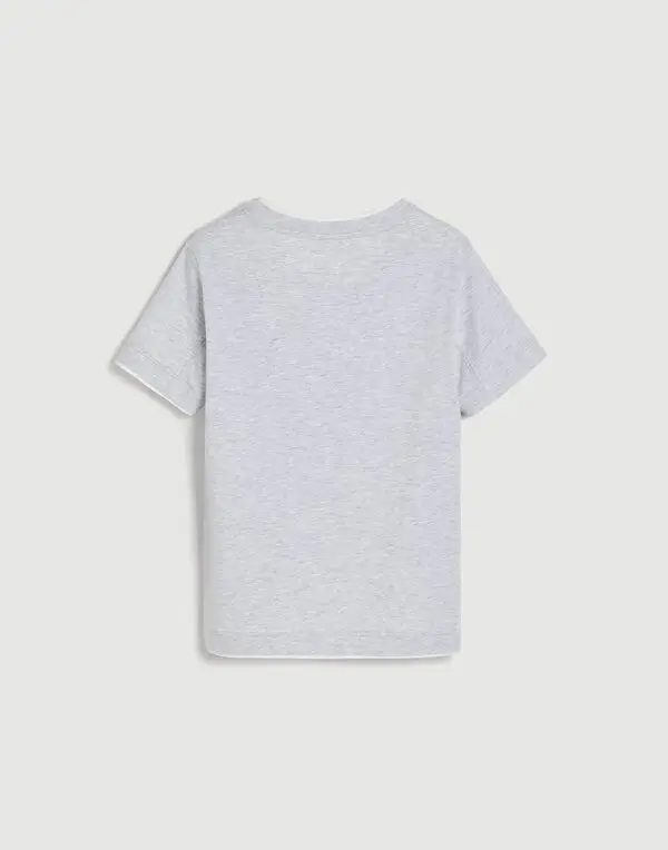 Brunello Cucinelli Cotton Jersey T-shirt With Faux-layering