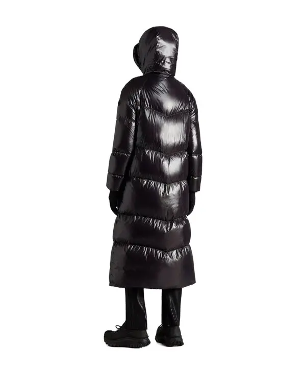 Moncler Chanon Long Down Jacket