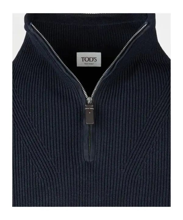 TOD'S Half-zip Knit Sweater