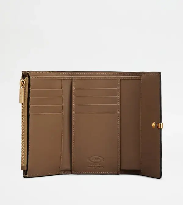 TOD'S Bar Tri-fold Wallet