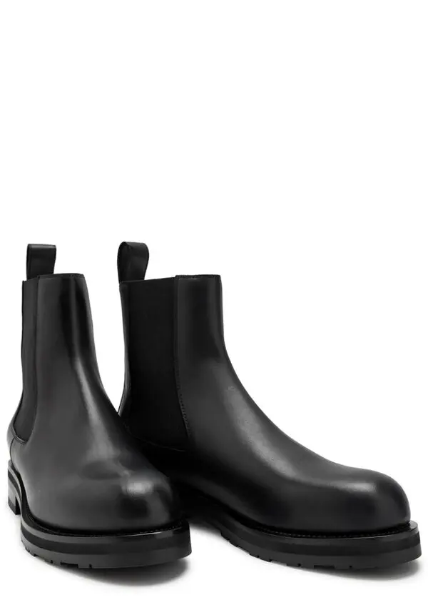 THE ROW Leather Chelsea Boots