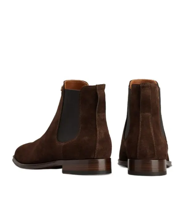 TOD'S Logo Print Chelsea Boots