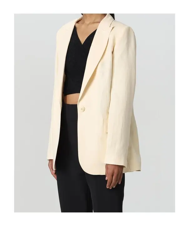 TWINSET Single-breasted Blazer With Tie Waist