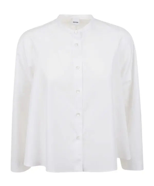 Aspesi Relaxed Stand-collar Shirt