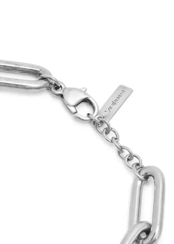 Saint Laurent Argent Chain Bracelet