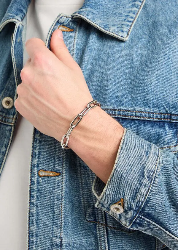 Saint Laurent Argent Chain Bracelet