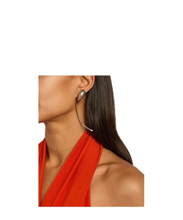 Khaite Whirlwind Water Drop Earrings - Yellow