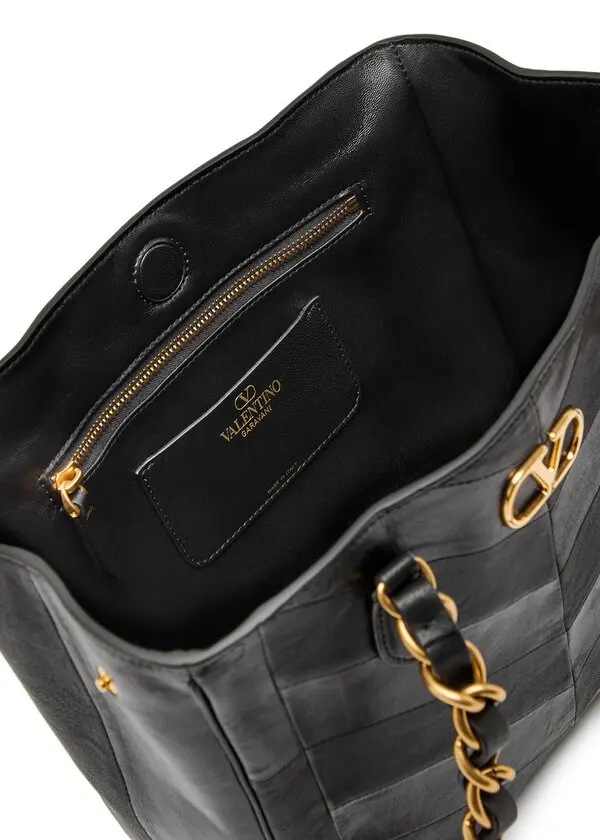 Valentino Garavani Small Patchwork Leather Shoulder Bag