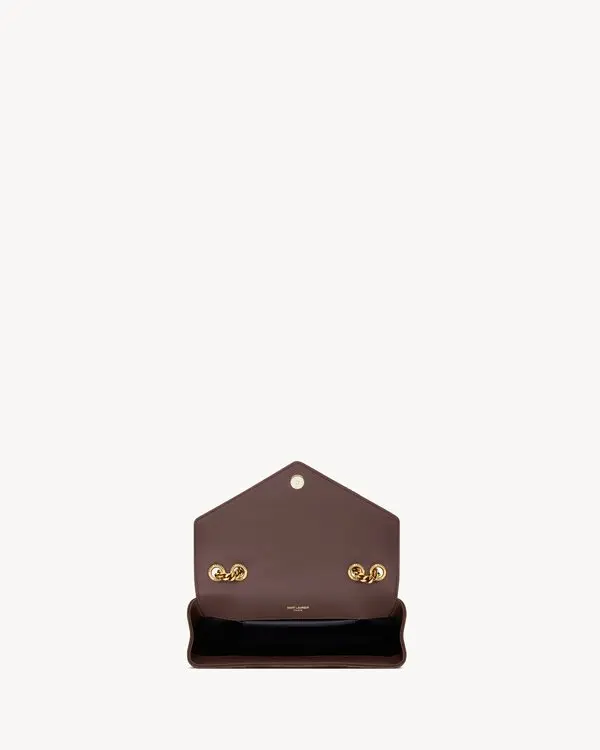 Saint Laurent Loulou Small Suede Matelass Bag