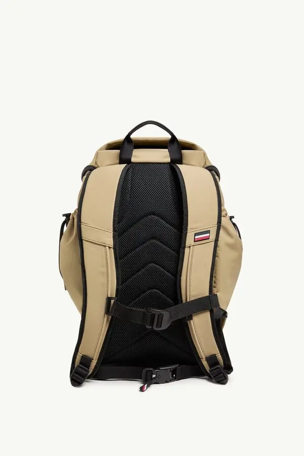 Moncler Leather-trimmed Backpack