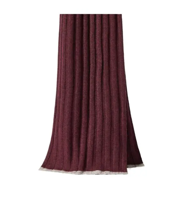 Brunello Cucinelli Contrast-trim Scarf