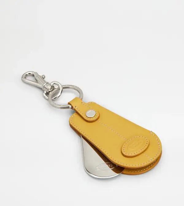 TOD'S Leather Key Holder With Shoehorn