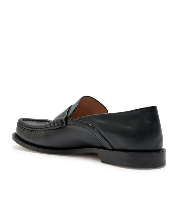 Loewe Campo Leather Loafers