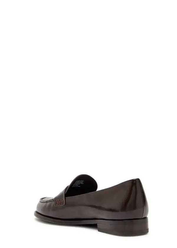Tory Burch Classic Penny Glossed Leather Loafers