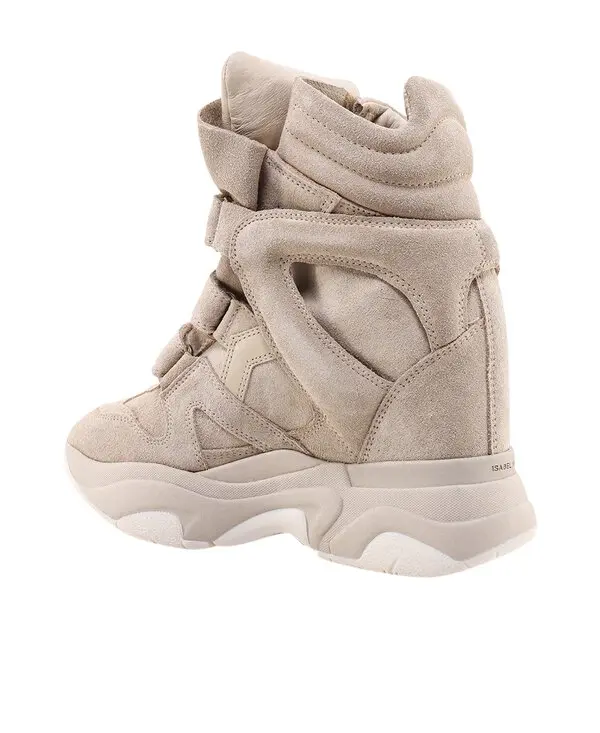 Isabel Marant Étoile Balskee Suede Sneakers - Nude