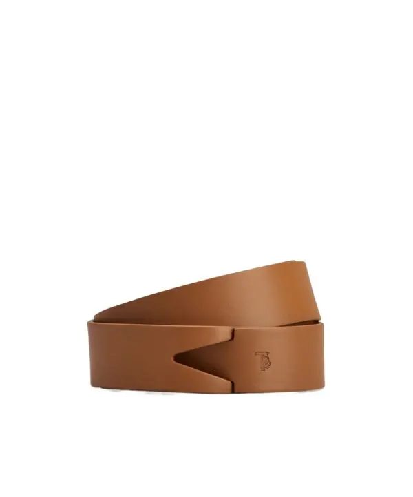 TOD'S Greca Leather Belt