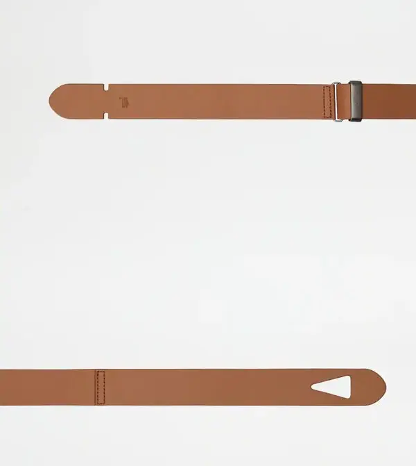 TOD'S Greca Leather Belt