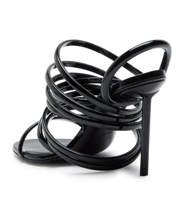 Alaïa Strappy Leather Sandals