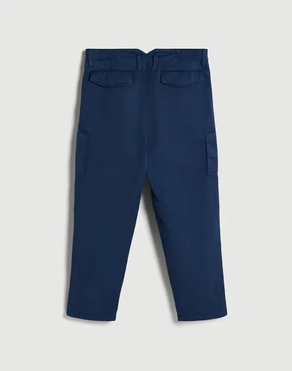 Brunello Cucinelli Pleated Cargo Trousers