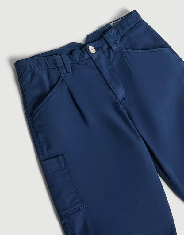 Brunello Cucinelli Pleated Cargo Trousers