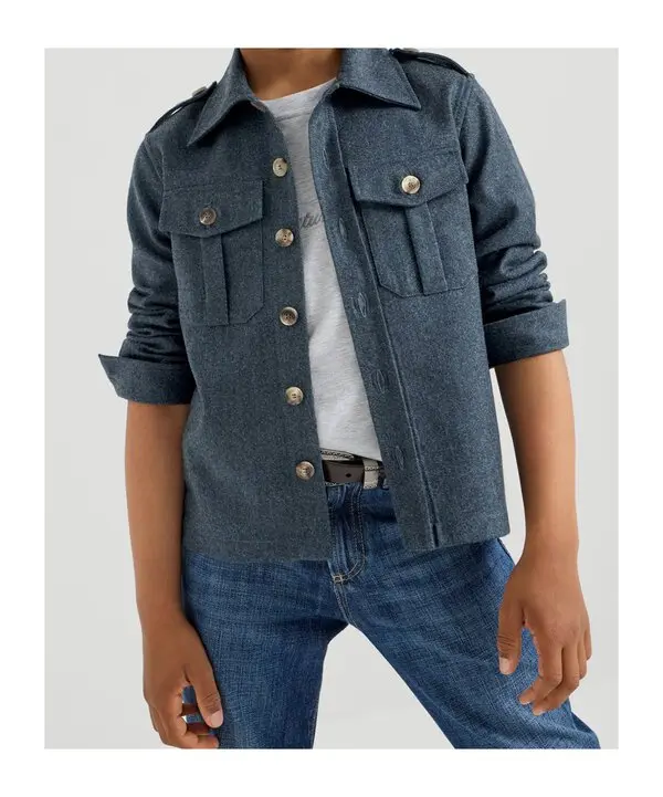 Brunello Cucinelli Wool Shirt Jacket