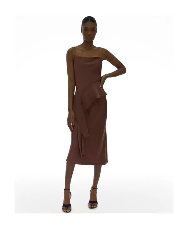 Helmut Lang Asymmetrical Draped Tank Top