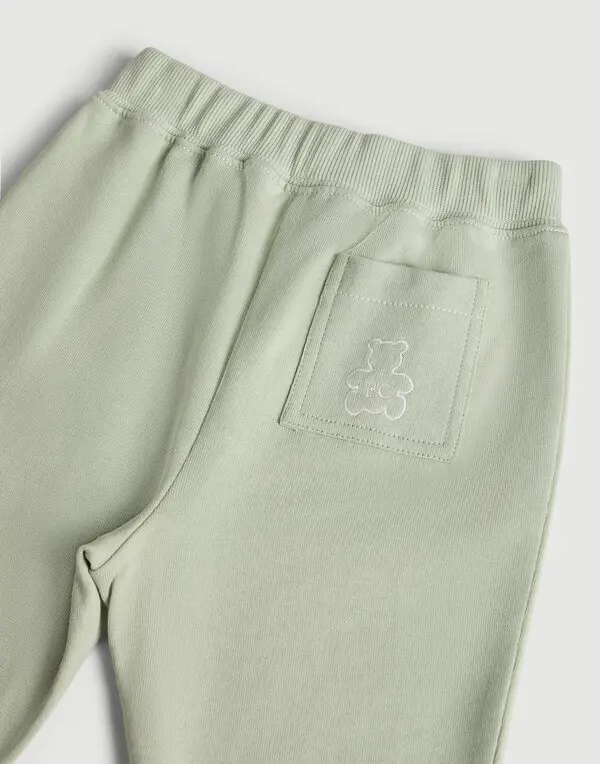 Brunello Cucinelli Cotton French-terry Baby Bernie Trousers - Mint Green