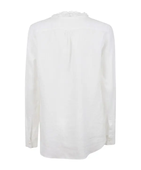 Aspesi Ruffled Collar Shirt