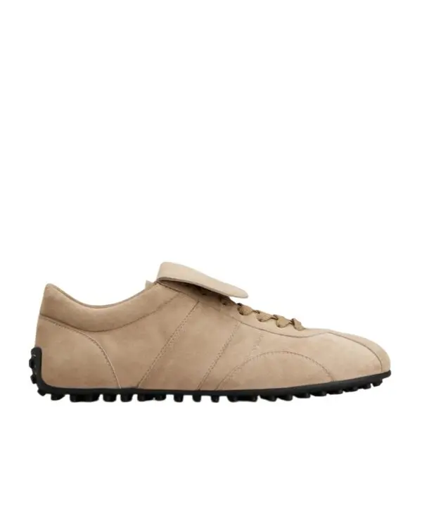 TOD'S Suede Round-toe Sneakers