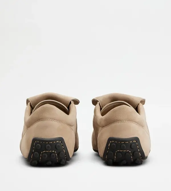 TOD'S Suede Round-toe Sneakers
